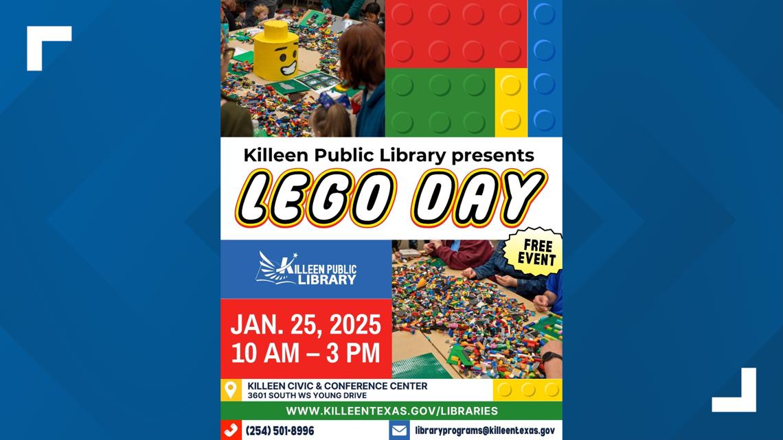 Killeen, TX: LEGO day returns in 2025 | kcentv.com