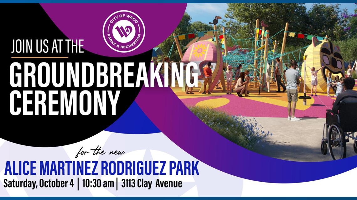 Waco to break ground on Alice Martinez Rodriguez Park this October ...