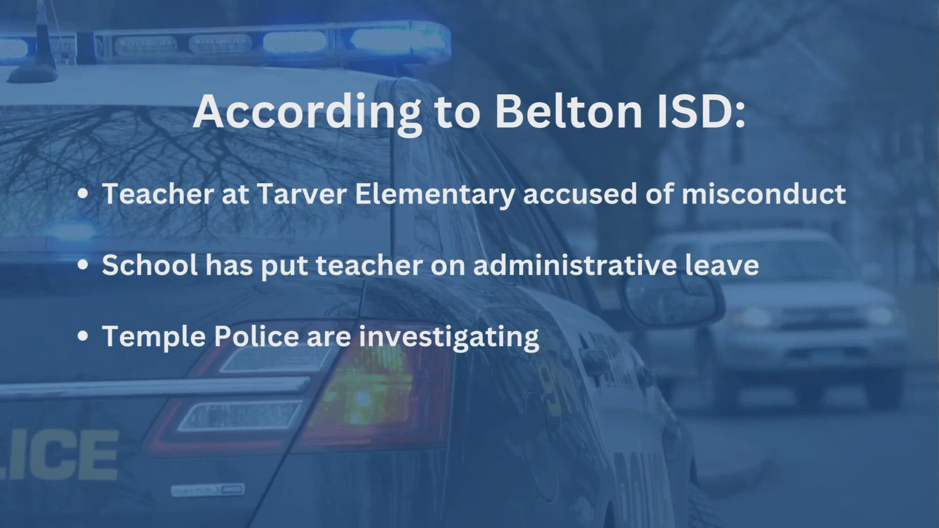 Tarver Elementary School teacher placed on leave amid allegations of ...