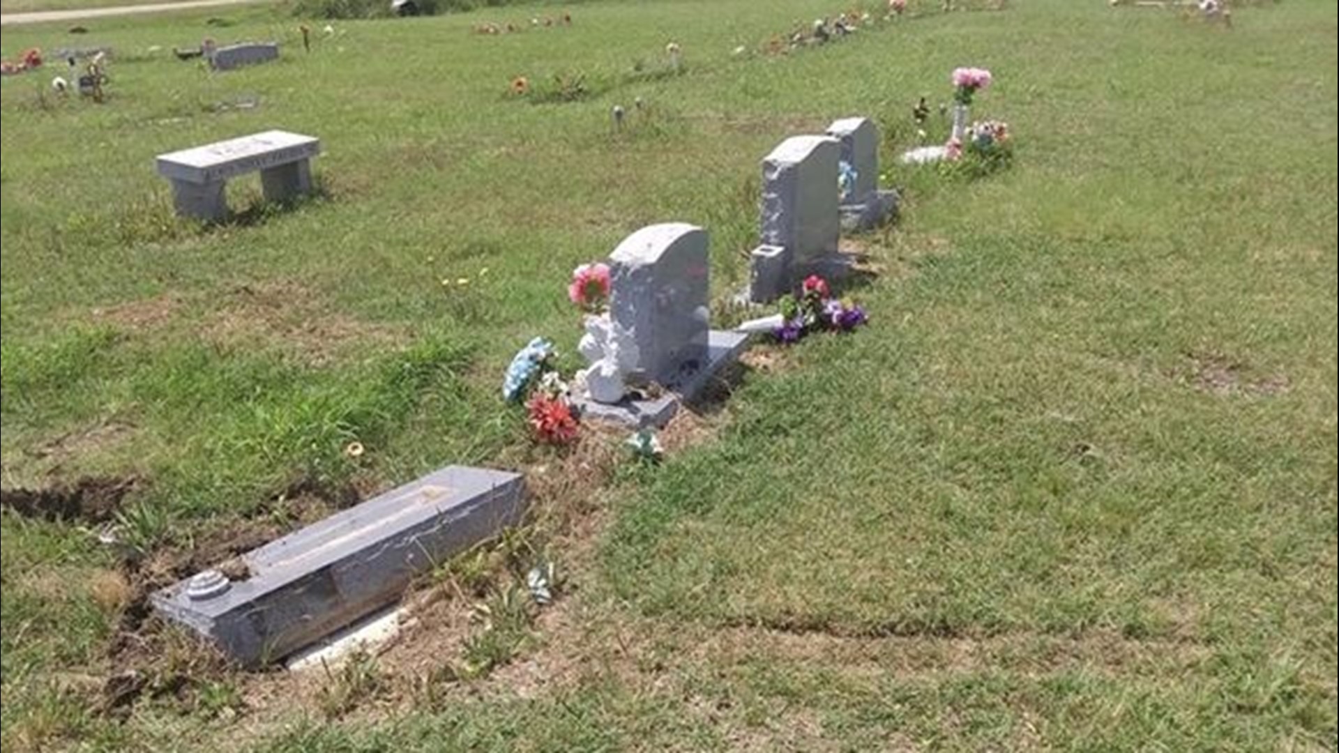 Bryan couple to fix vandalized Mount Zion Cemetery in Moody for free ...