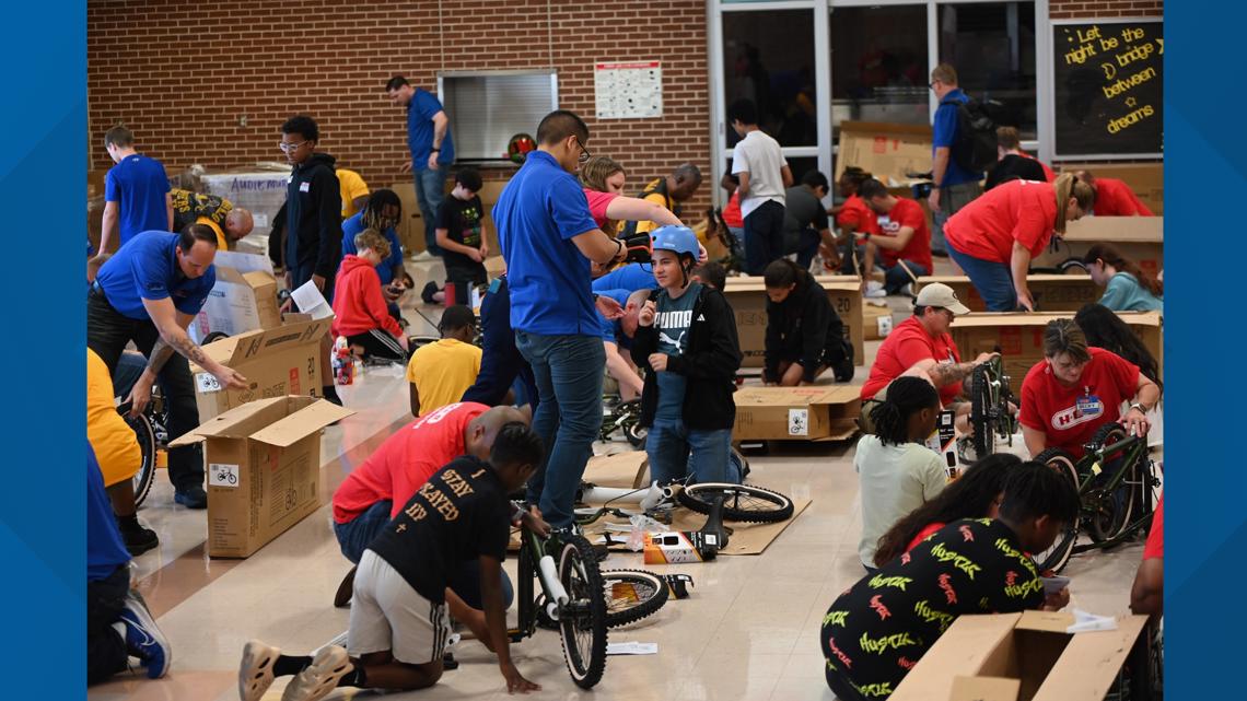 Killeen ISD students build bikes and friendships at mentoring event ...