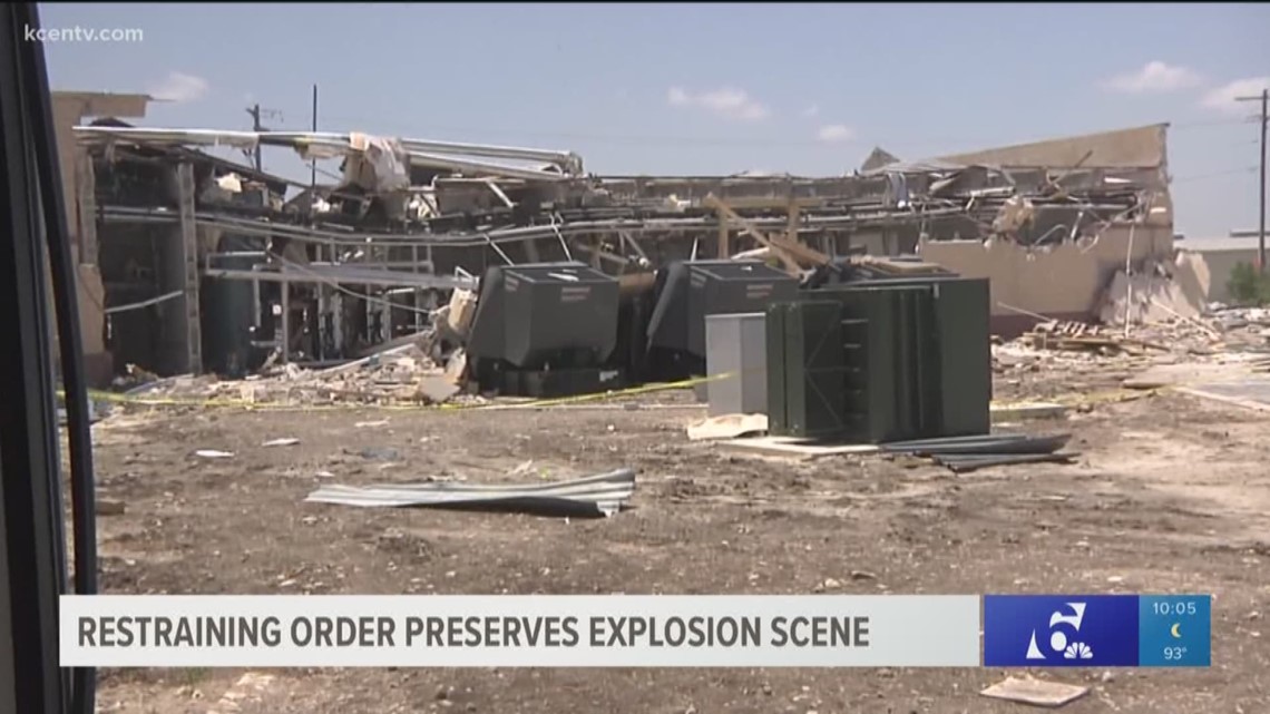 Restraining Order Preserves Explosion Scene Kcentv
