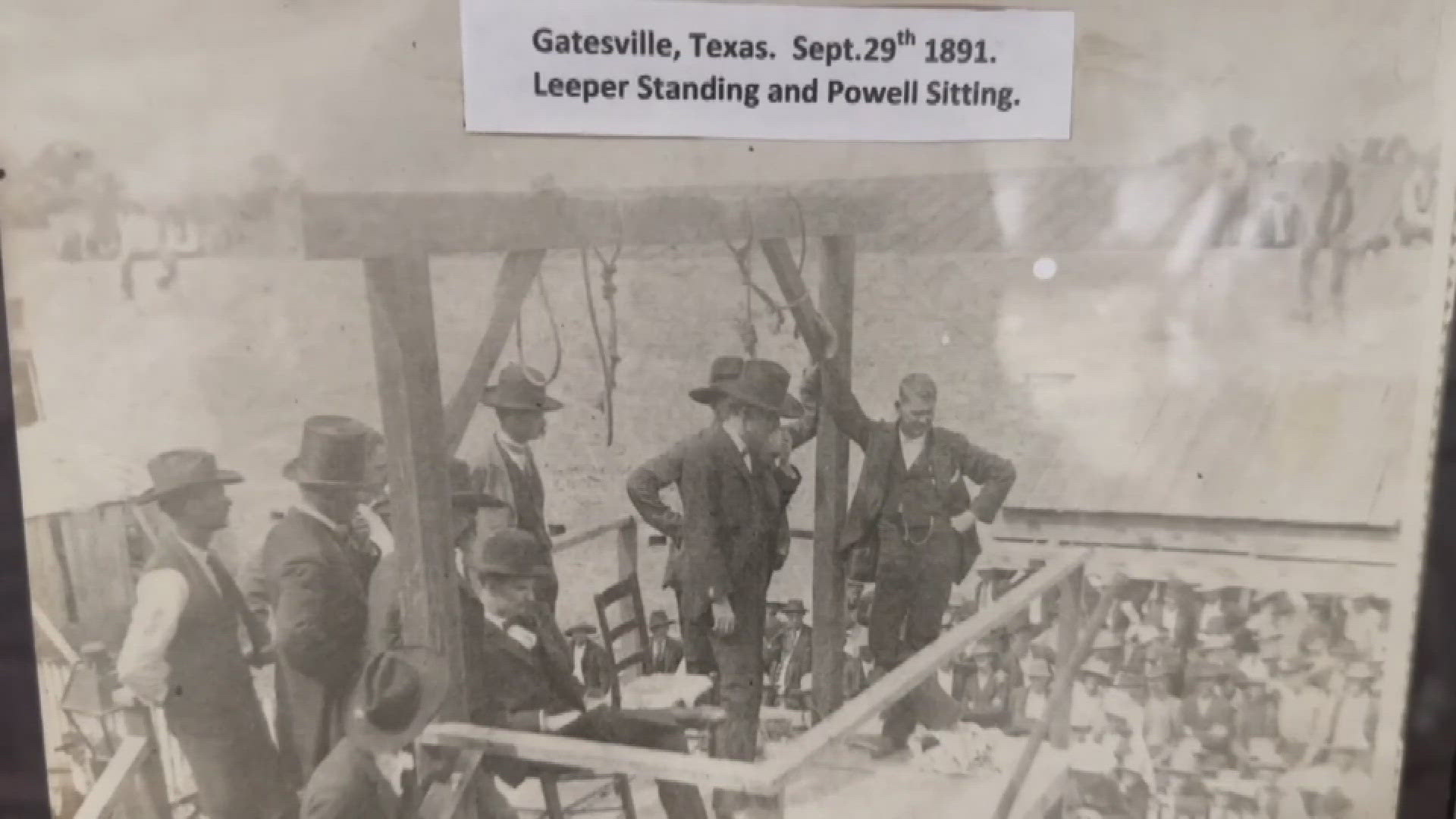 Coryell County's first and only legal hanging in 1891 | Weird Wild West ...