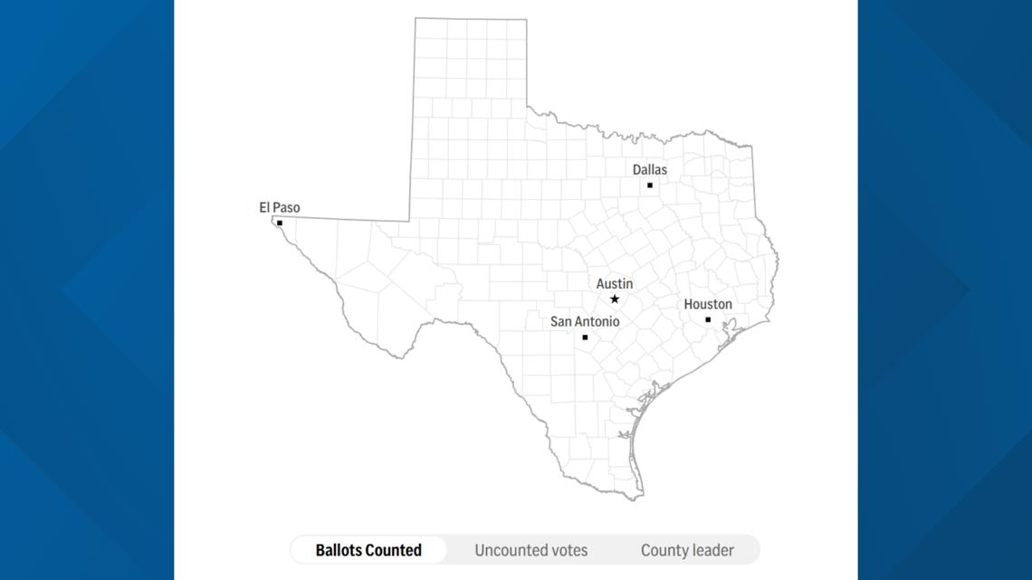 Live county-by-county results | Election Day 2024 | kcentv.com