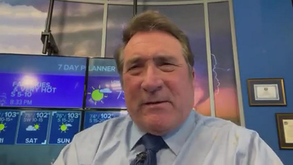 Wednesday Weather tease for 10pm | kcentv.com