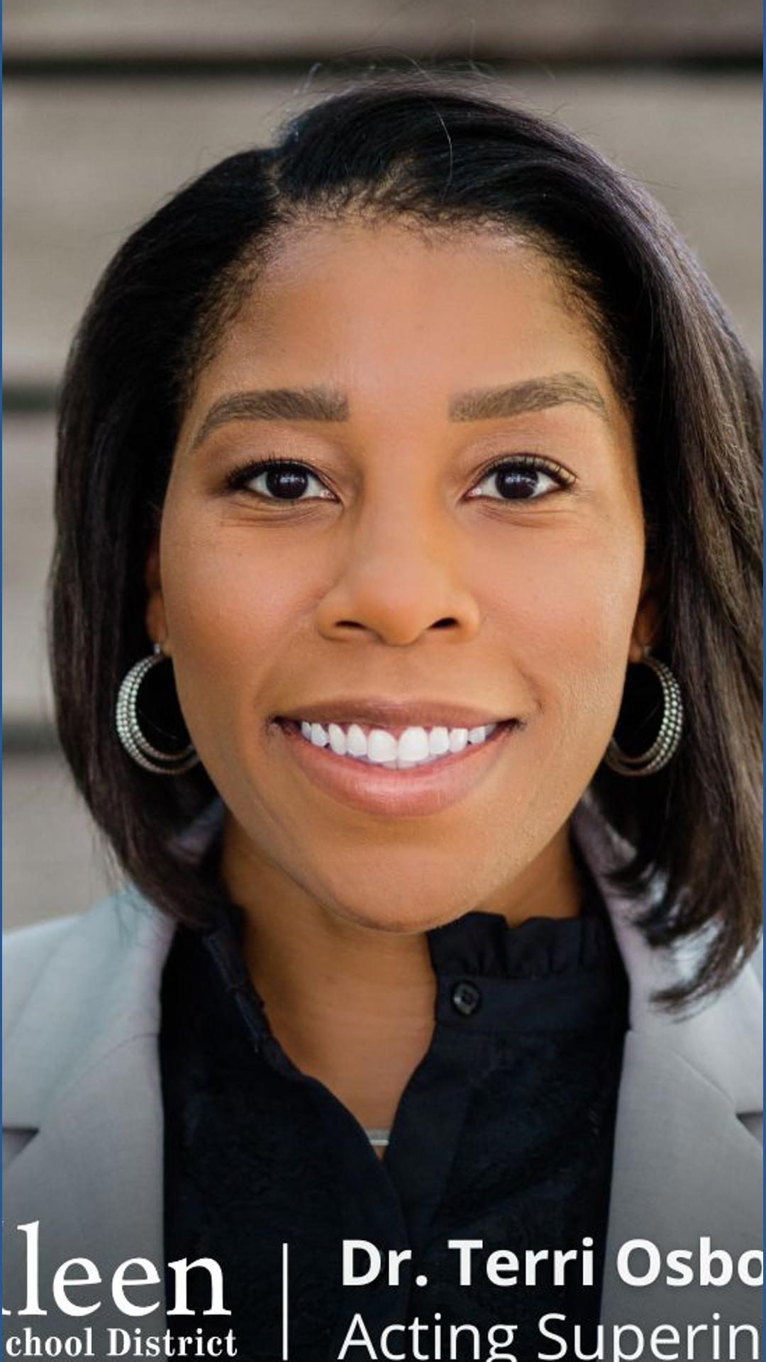 The district named Dr. Terri Osborne as Acting Superintendent Saturday ...