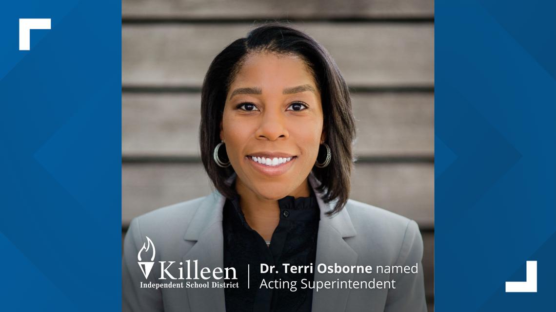The district named Dr. Terri Osborne as Acting Superintendent Saturday ...