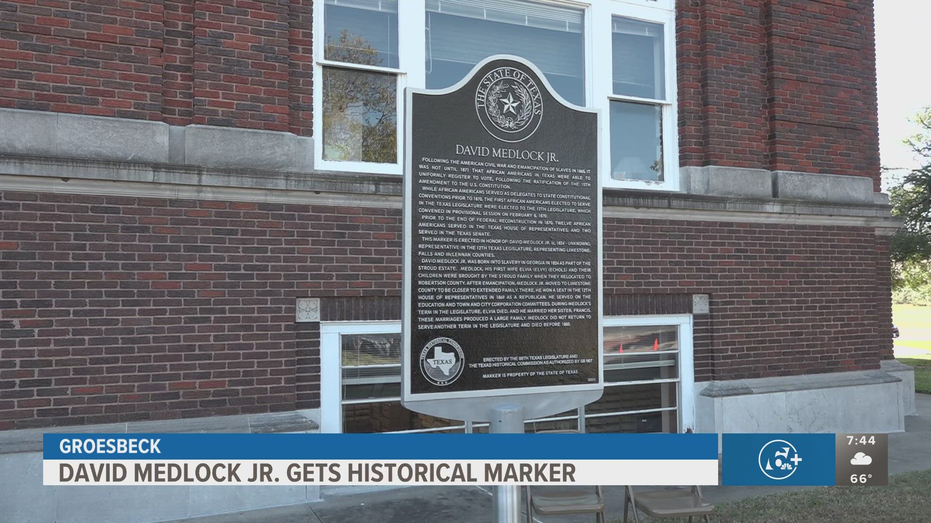 Descendant of David Medlock Jr. speaks on his legacy for future Black ...