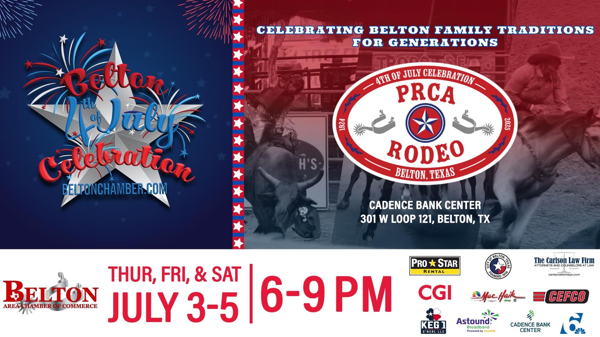 Watch and Win | Belton Chamber 4th of July PCRA Rodeo tickets | kcentv.com