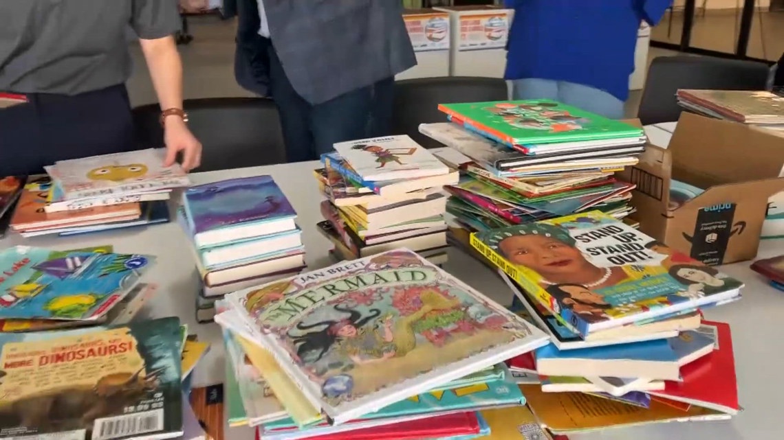 6 News Annual Community Book Drive collects over 3,000 books for ...
