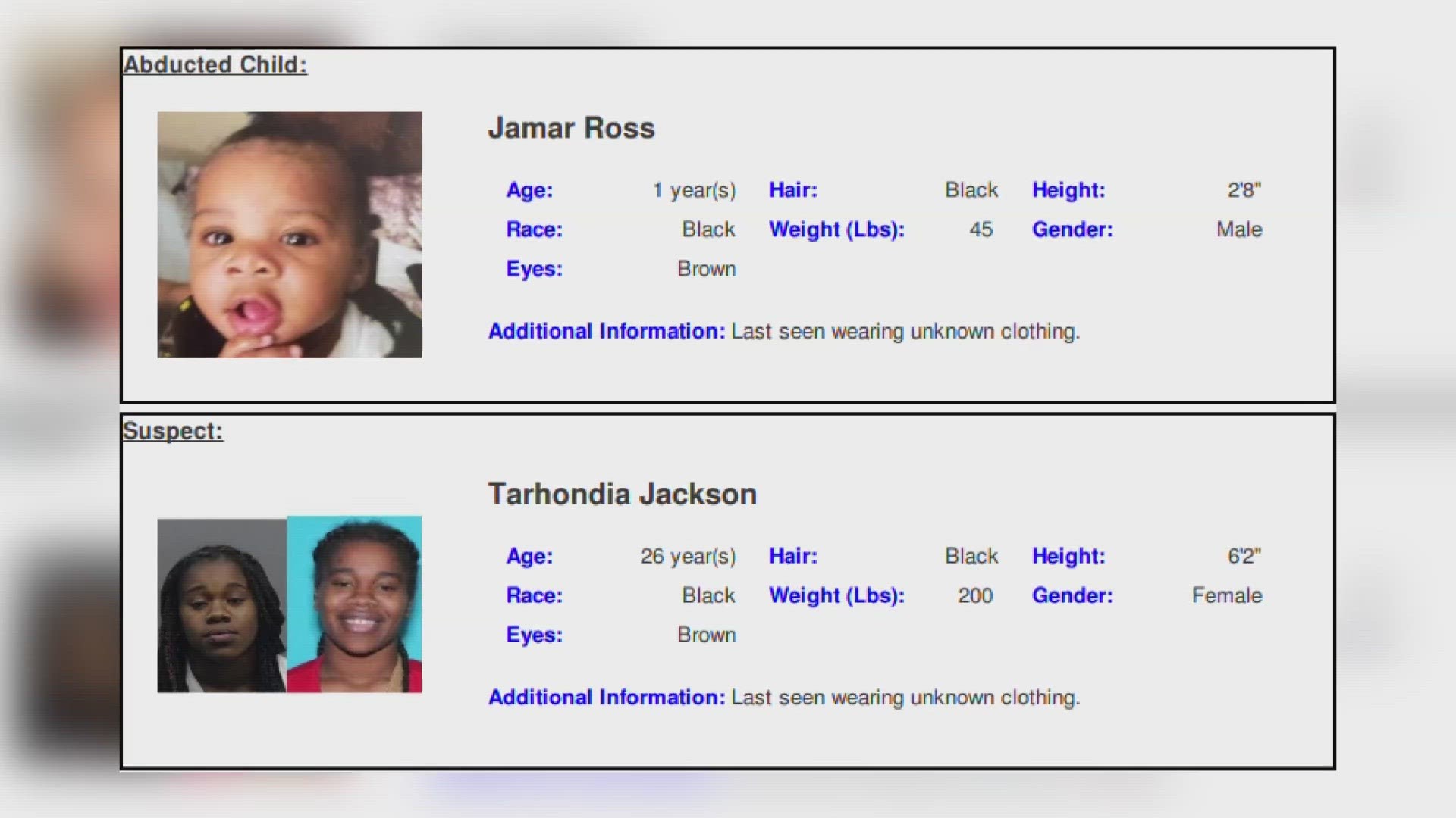 UPDATE: Officials cancel AMBER Alert for missing Tyler child after he ...