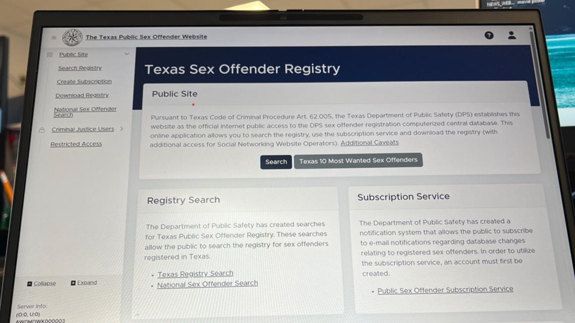 Sex offender registry now includes invasive visual recording under new ...