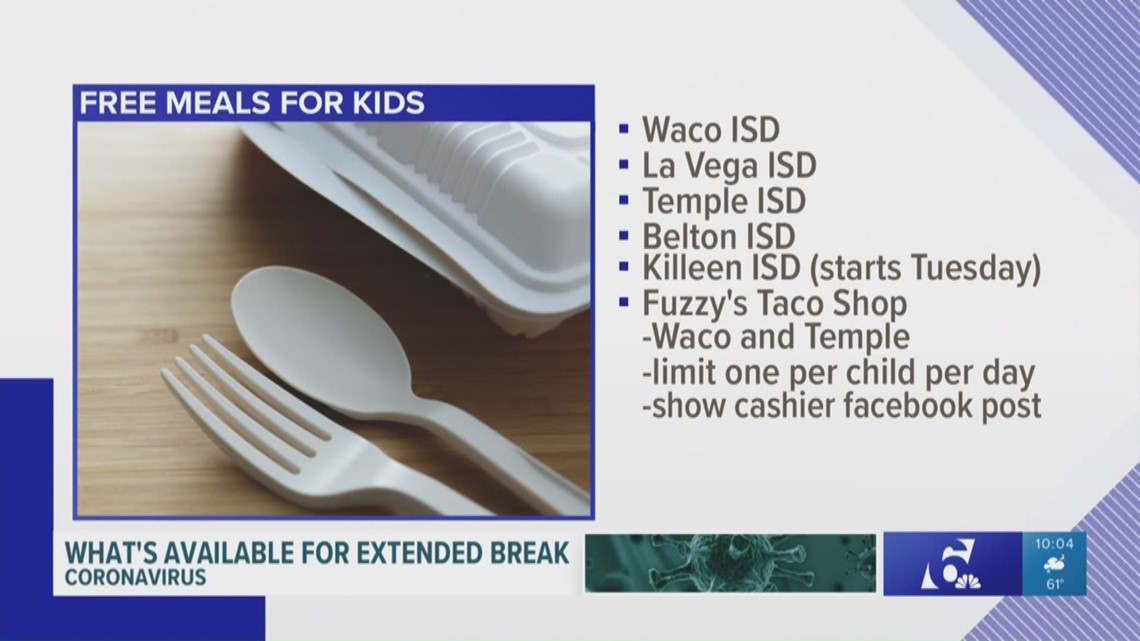 What's available for extended spring break? | Central Texas | kcentv.com
