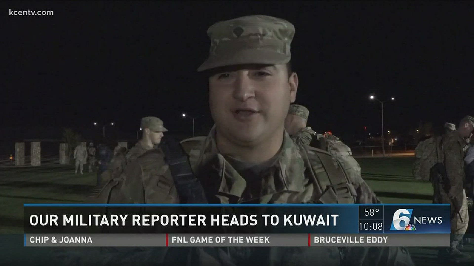 Military reporter Jillian Angeline heads to Kuwait with Fort Bliss ...