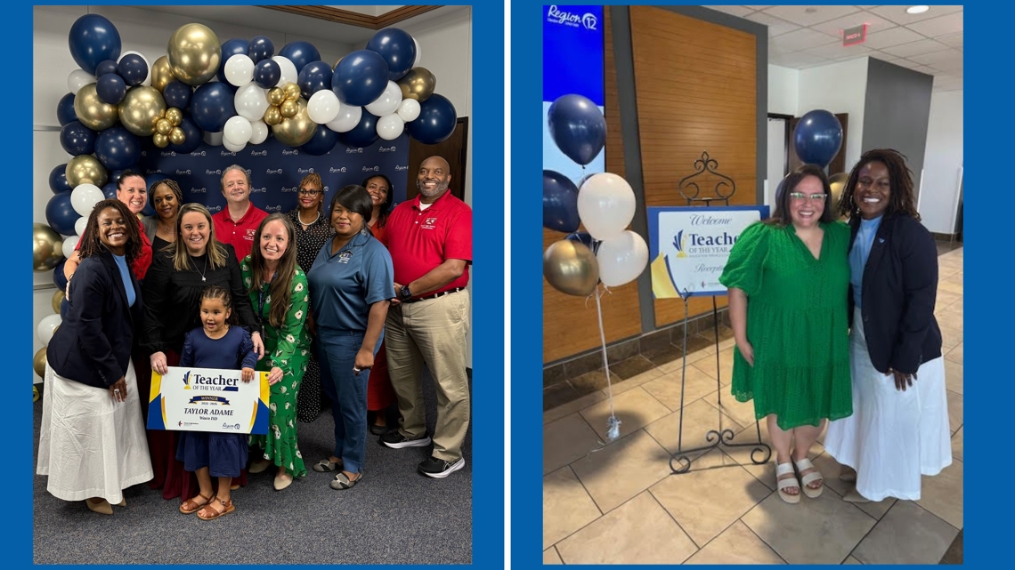 Waco ISD celebrates two Region 12 Teachers of the Year at reception ...
