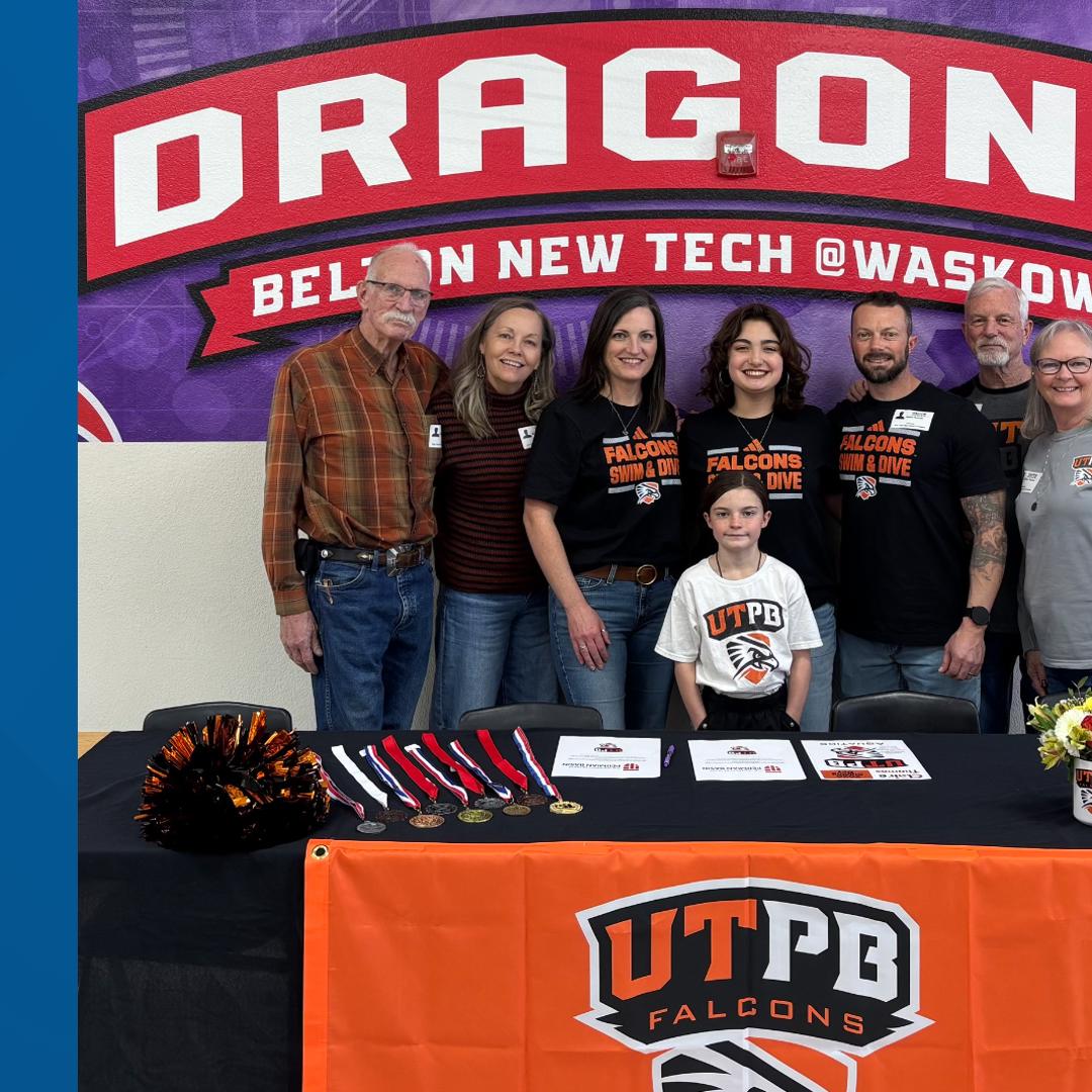 Belton New Tech senior becomes school's first athlete to sign at ...