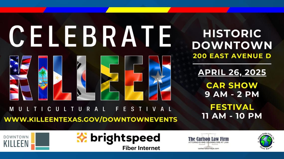 City of Killeen, Texas hosting Celebrate Killeen Festival April 26 ...