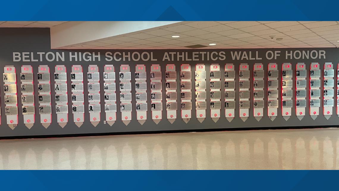 Belton, Texas ISD to induct four new student athletes to Athletic Wall ...