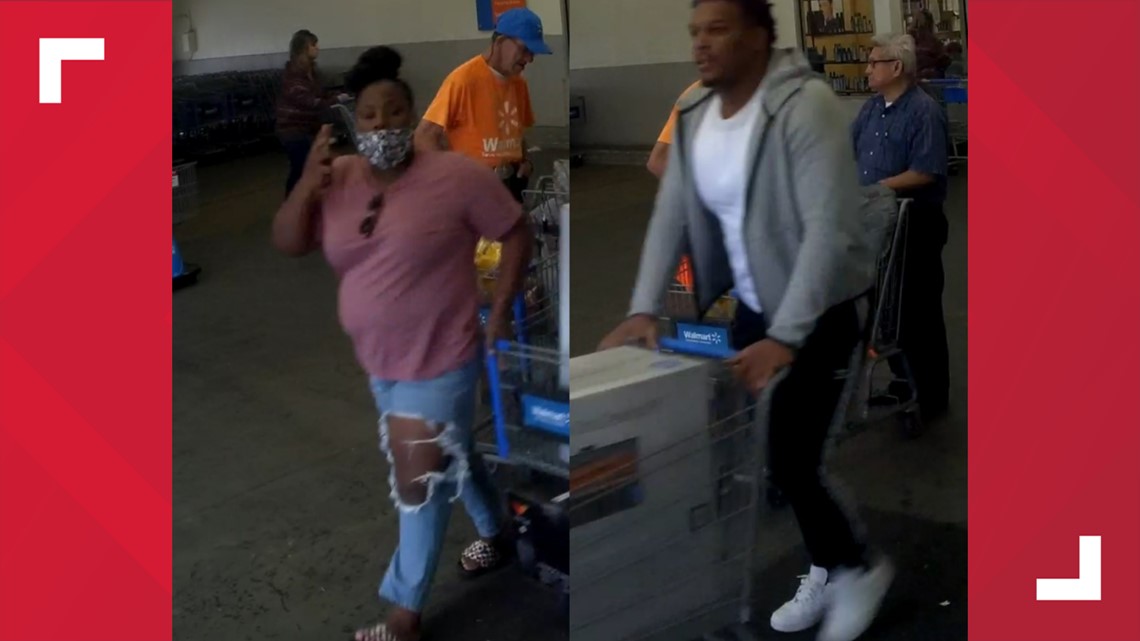 Temple Police looking for man, woman in Walmart theft | kcentv.com