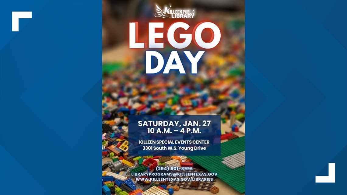 Killeen, TX News | City of Killeen hosting LEGO Day on Jan. 27 | kcentv.com