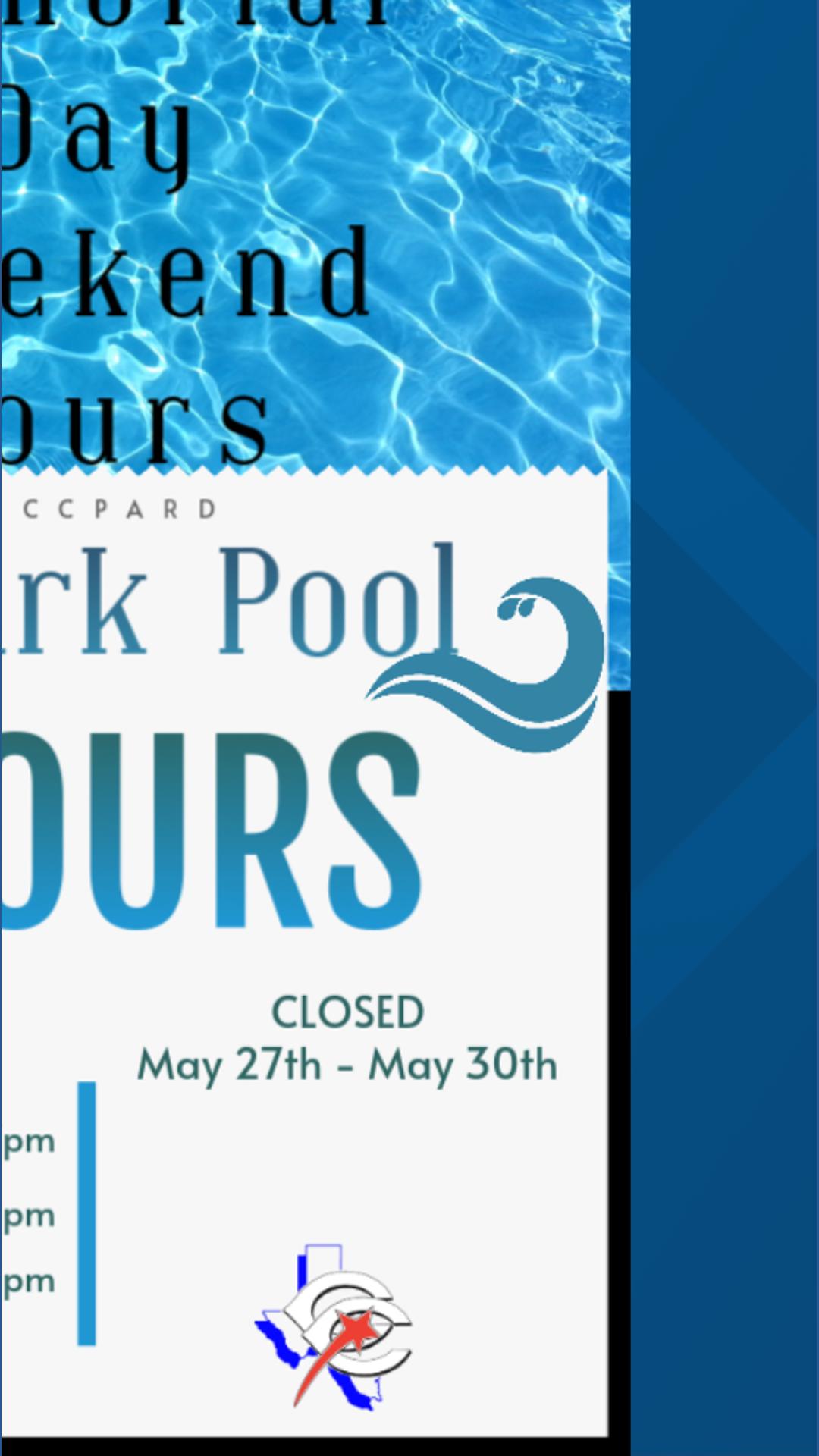Copperas Cove City Park Pool to close temporarily for WCID project May ...