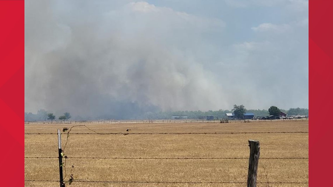 Bulldog Fire near Southeast Marlin causes some evacuations | kcentv.com