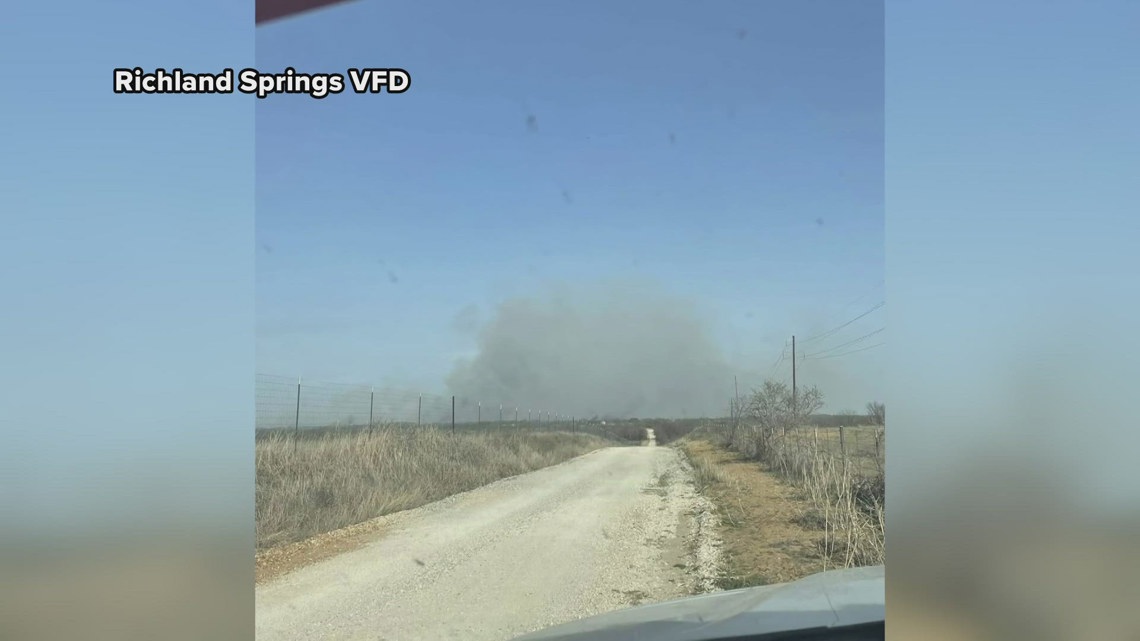 Wildfire in San Saba County 100% contained, Sheriff's Office says ...