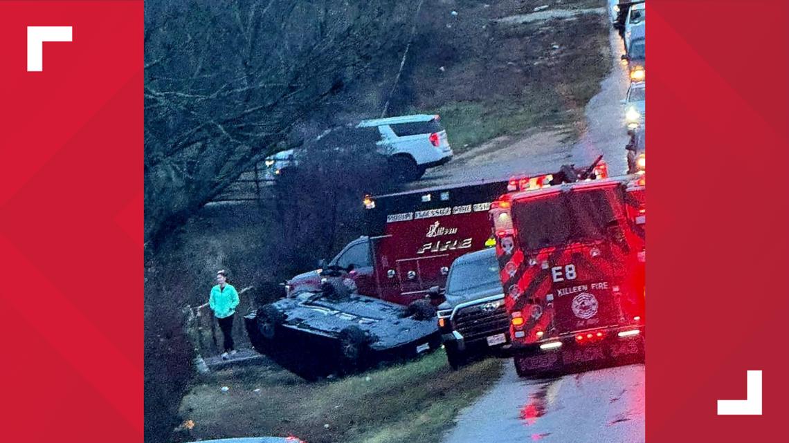 Traffic Alert: Rollover crash reported on Chaparral Road in Killeen ...