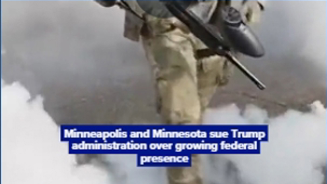 Minneapolis and Minnesota sue Trump administration over growing federal ...