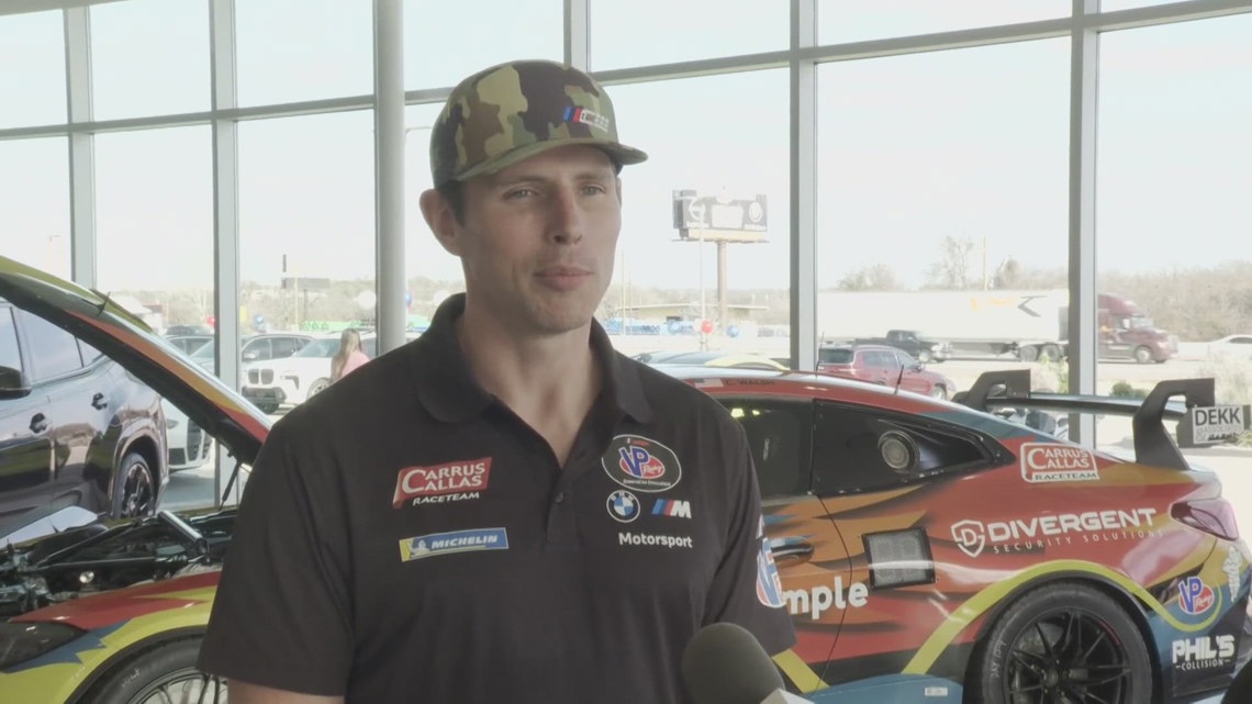 Former U.S. Olympian, IMSA racing driver Chris Walsh makes stop in ...