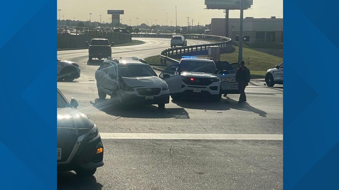 Suspect arrested after police chase and multi-vehicle crash in Killeen | kcentv.com