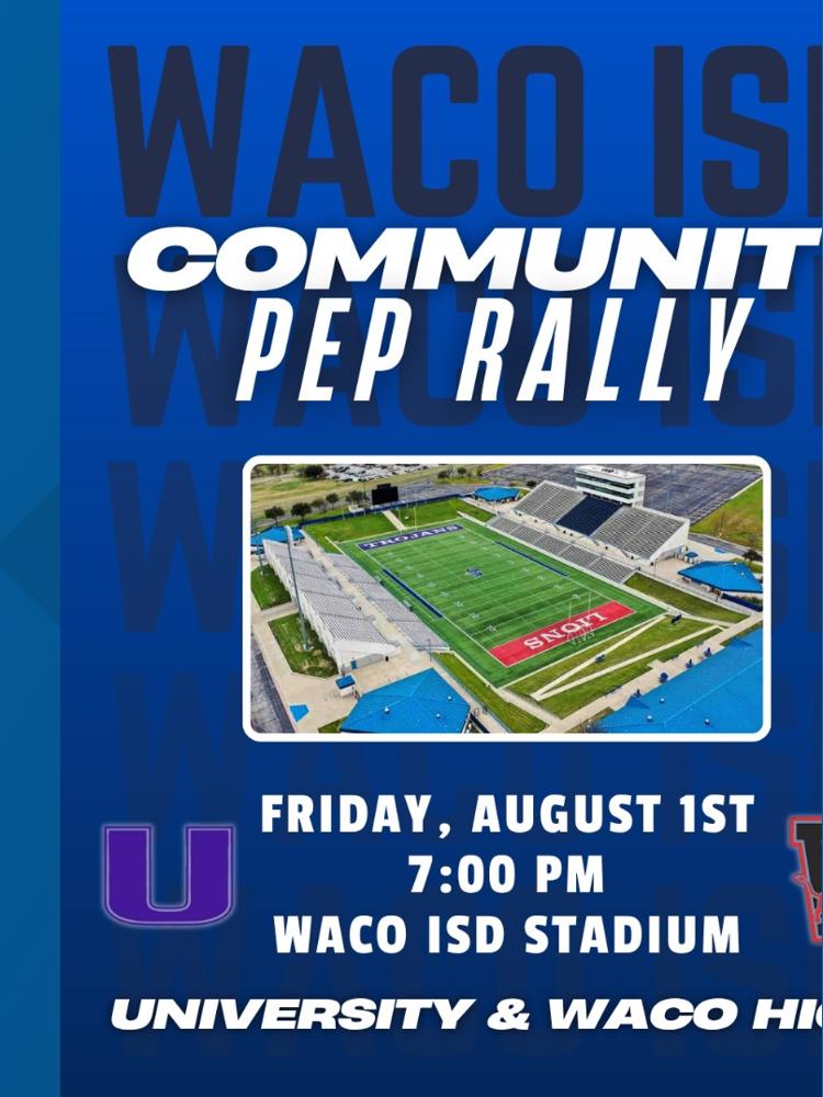 Waco Lions and University Trojans to host joint community pep rally Aug ...