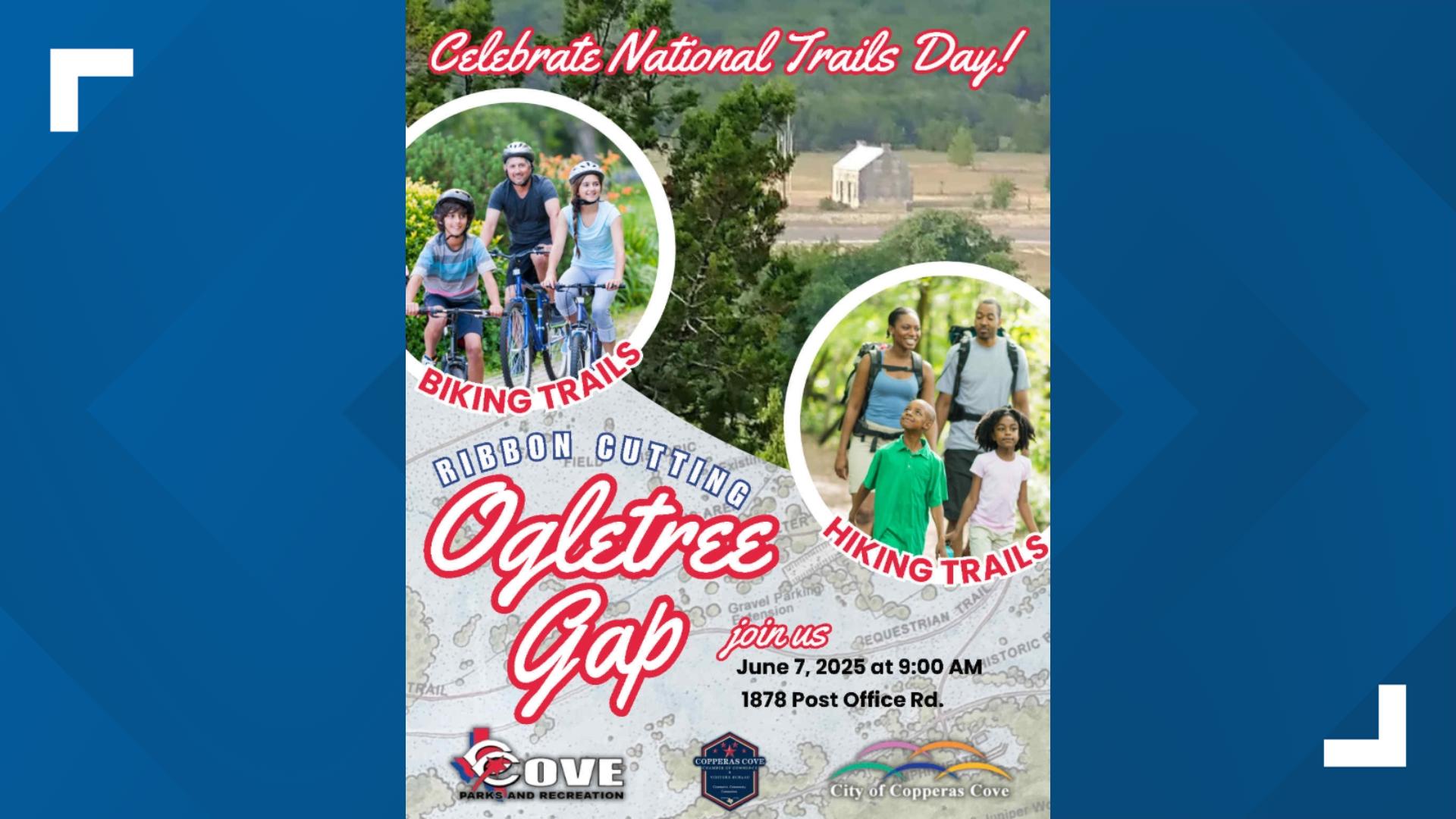 Copperas Cove to celebrate opening of Ogletree Gap Hike & Bike Trail ...