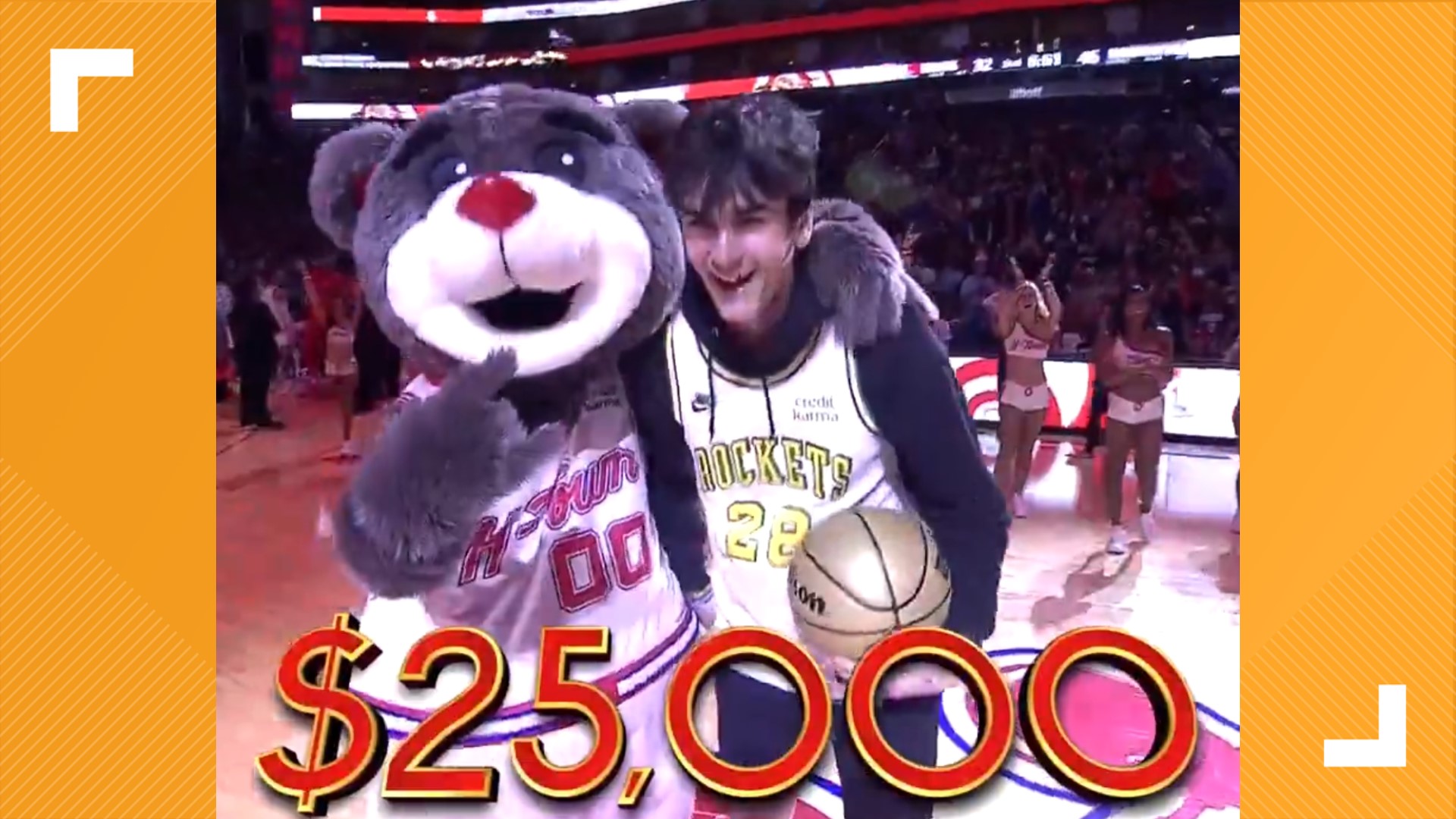 Central Texas basketball player wins $25k at Houston Rockets game ...