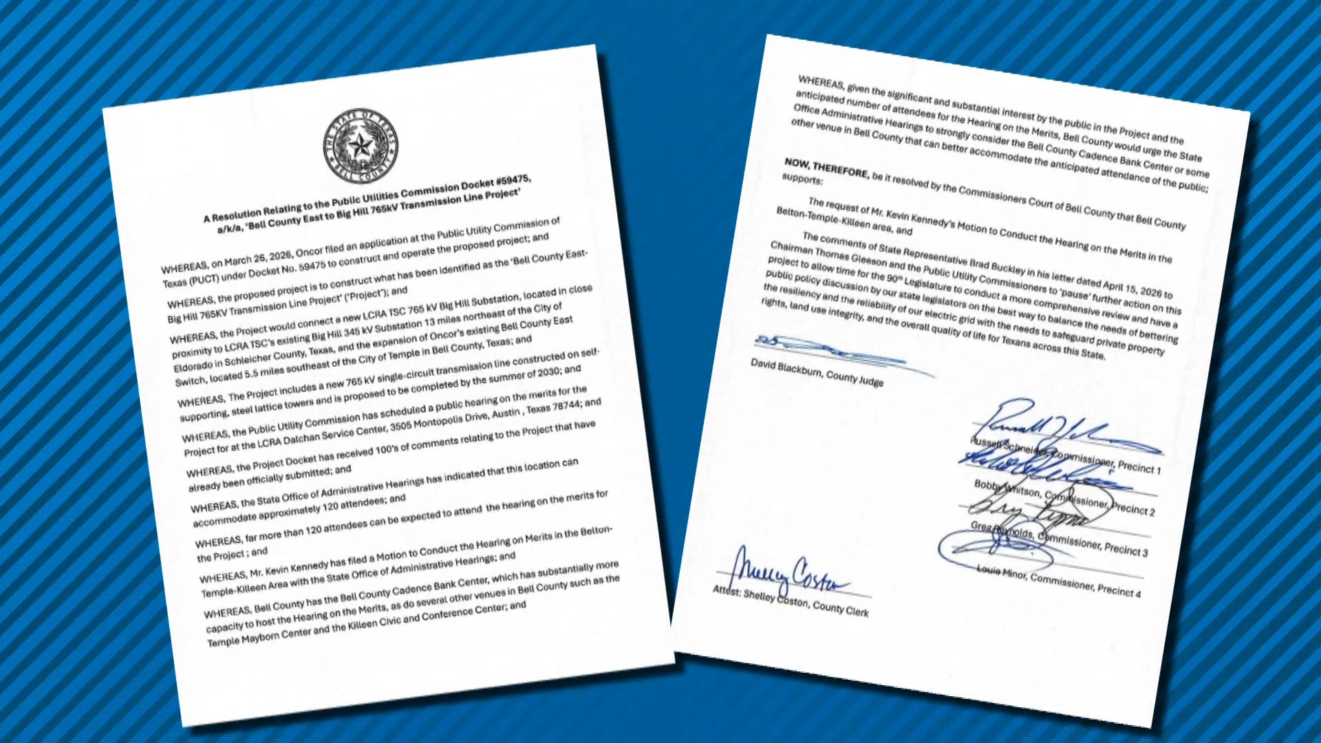 Bell County leaders urge pause on transmission line project, push to ...