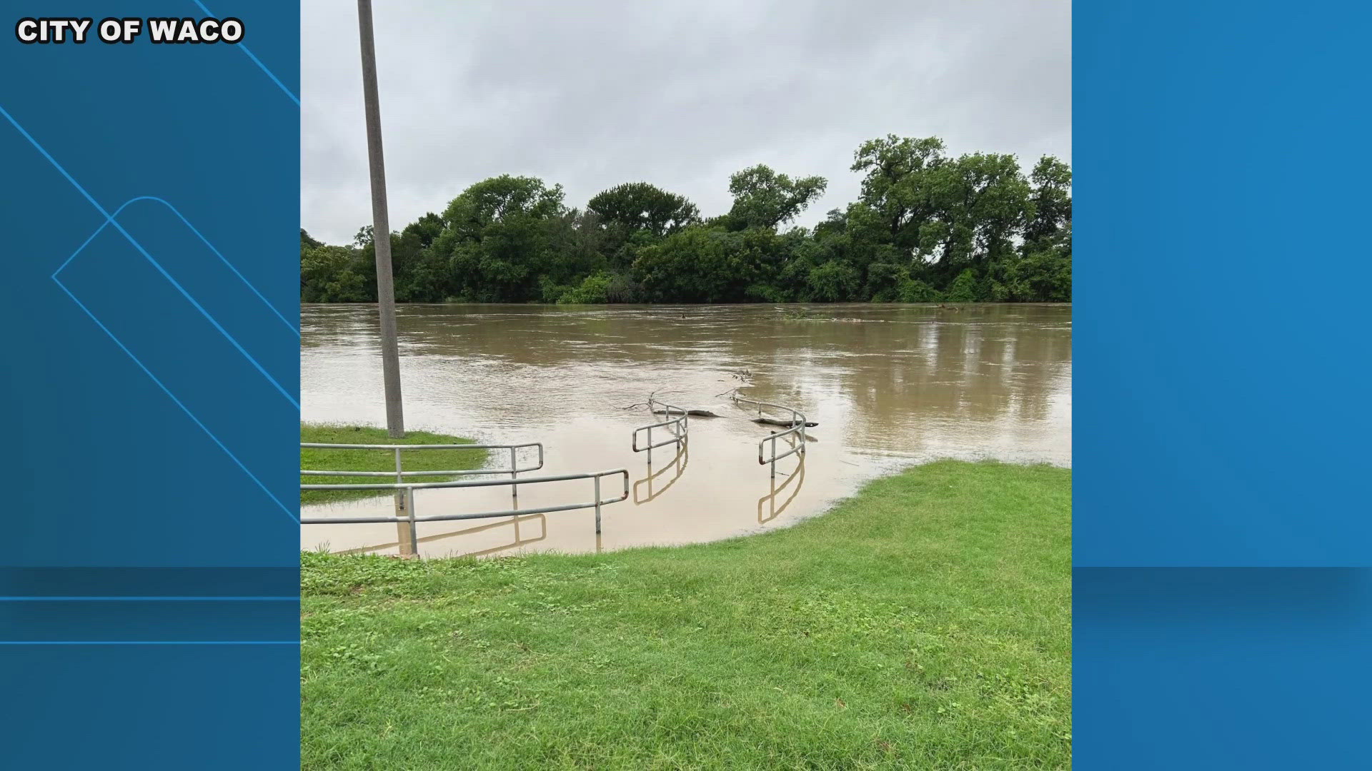 City of Waco cleaning up overflow after heavy rainfall floods sewers ...