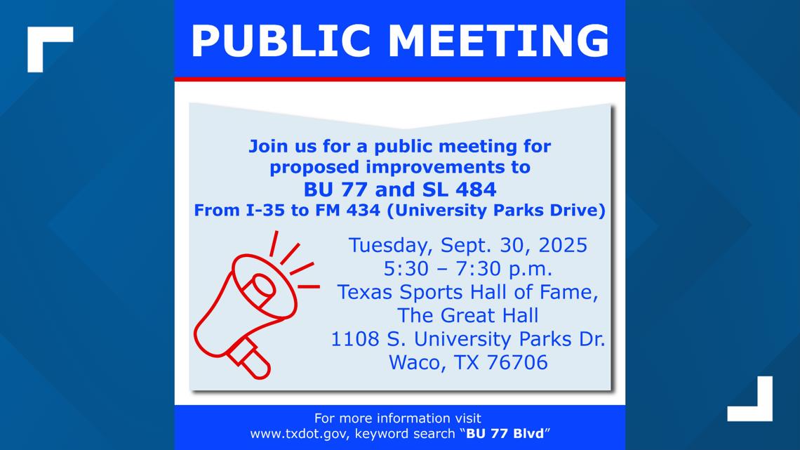 TXDOT to Discuss Business 77 Urban Boulevard Plans | kcentv.com