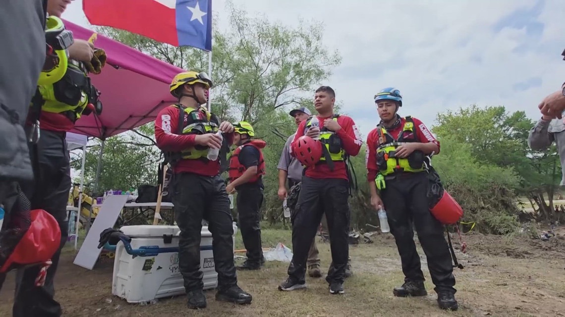 Mexican firefighters aid Texas Hill Country rescues | kcentv.com