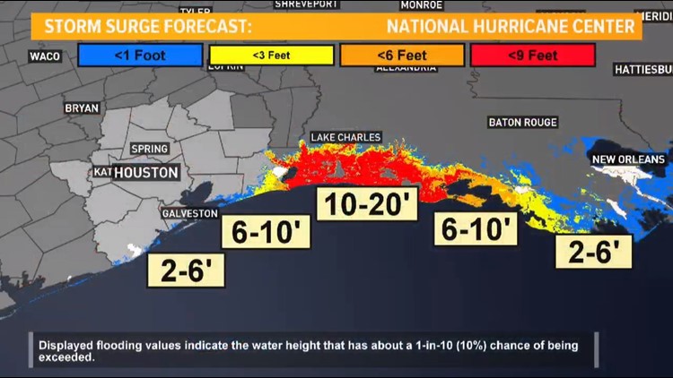 Hurricane Laura path, tracks and spaghetti models | kcentv.com