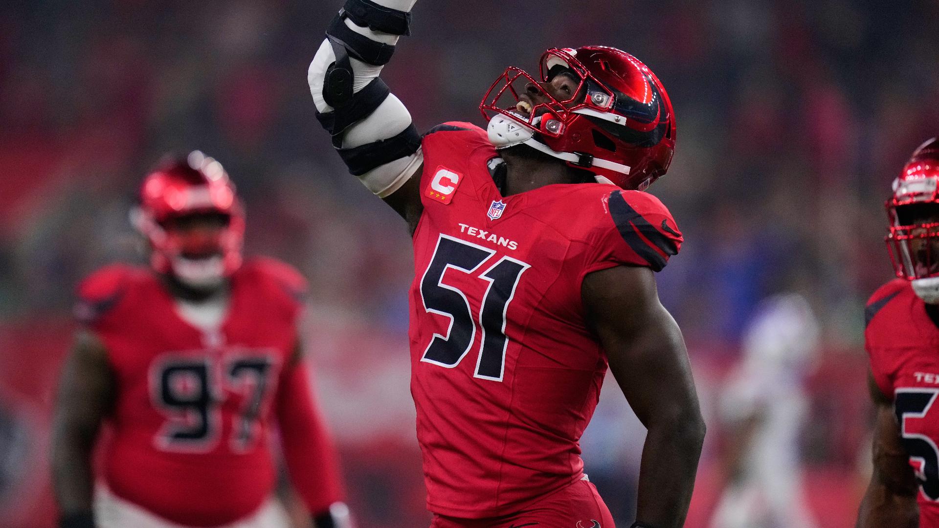 Will Anderson Jr. had his reason for not celebrating win over Bills ...