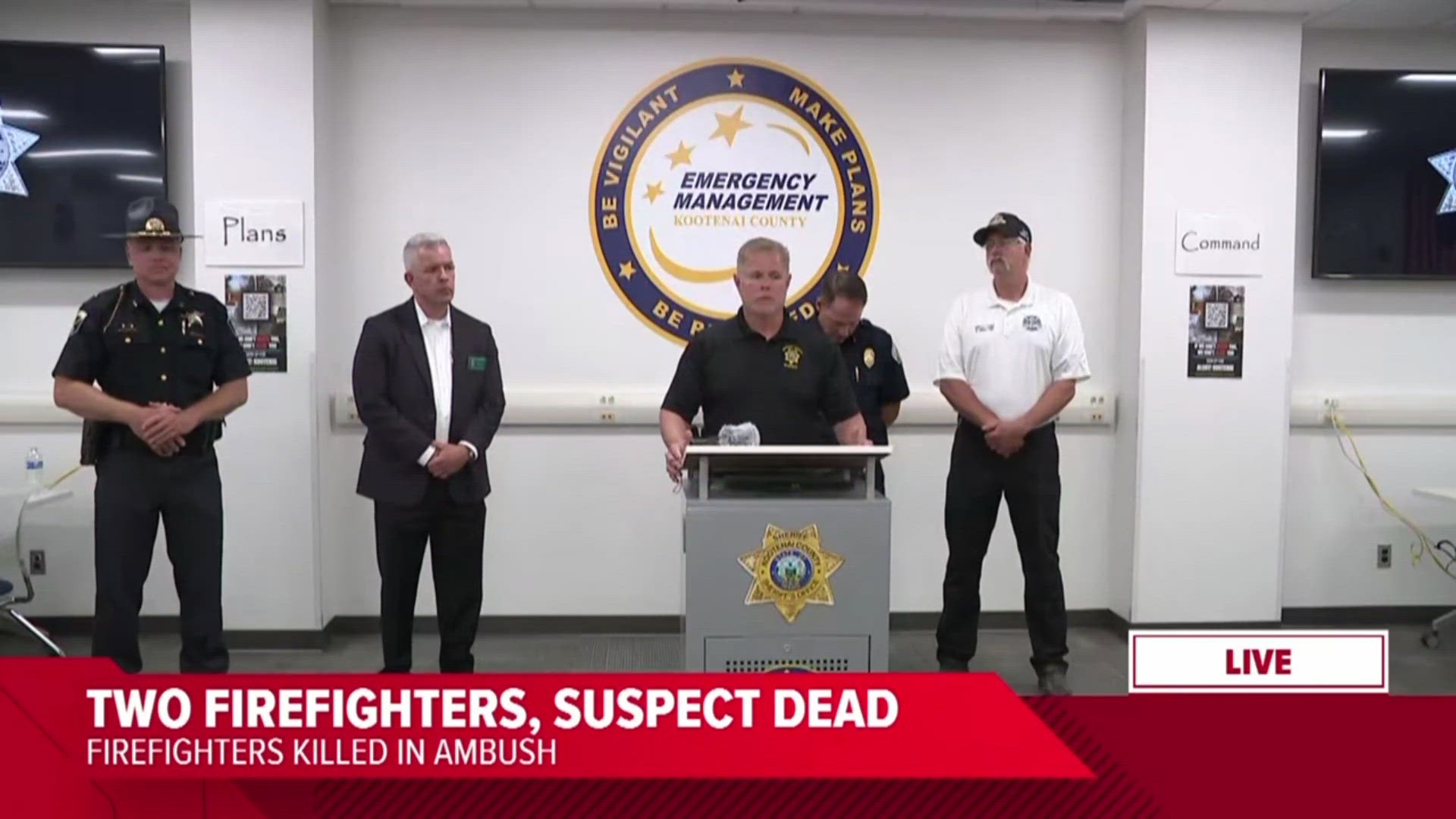 Suspect found dead after killing 2 Idaho firefighters | kcentv.com