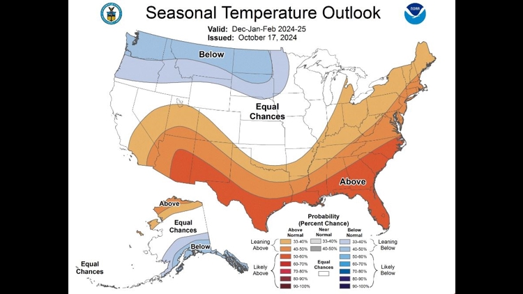 Winter weather outlook in Texas released with La Niña expected | kcentv.com