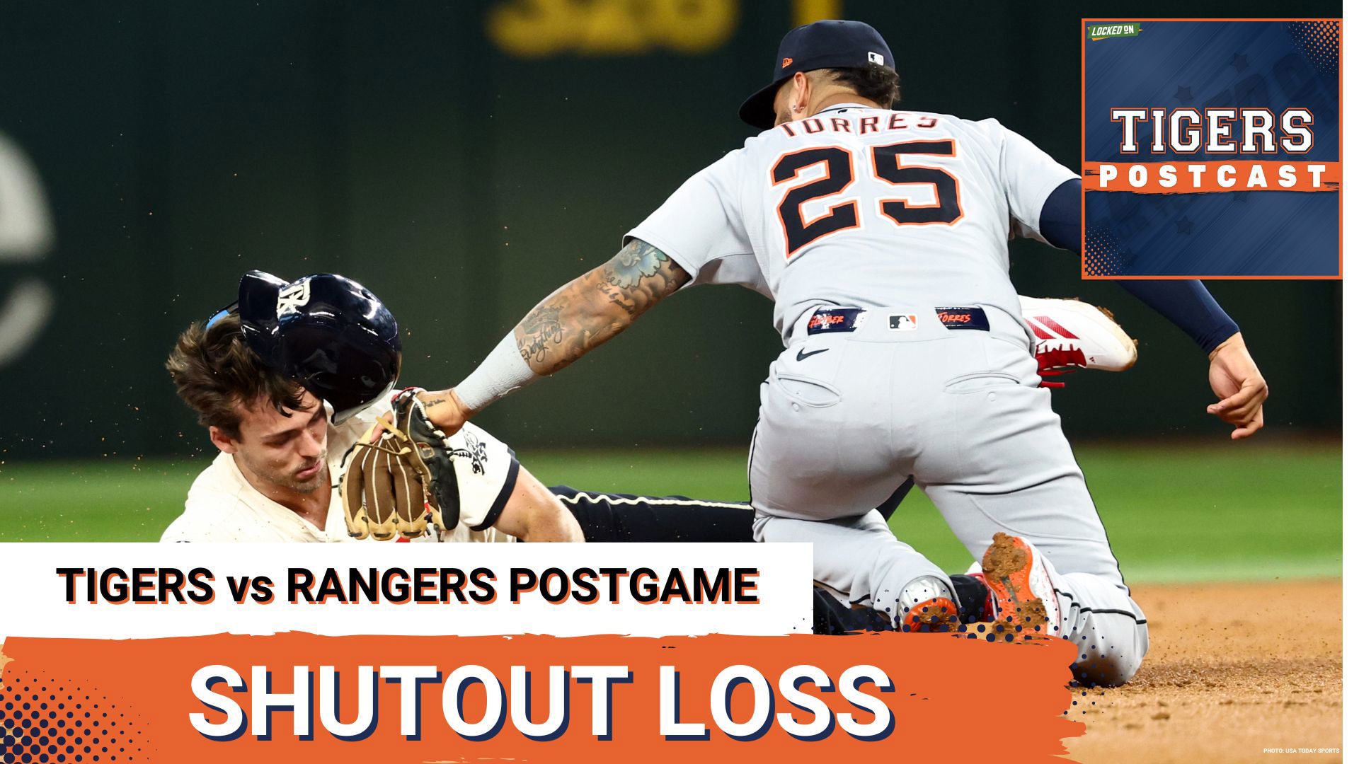 TIGERS POSTCAST: SHUTOUT LOSS! Detroit Tigers LOSE To Texas Rangers ...