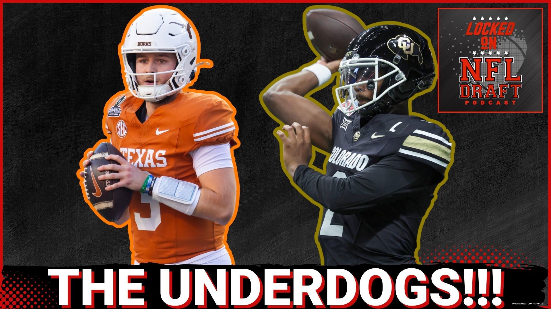 Shedeur Sanders and Quinn Ewers are the UNDERDOG QBs of 2025 NFL Draft ...