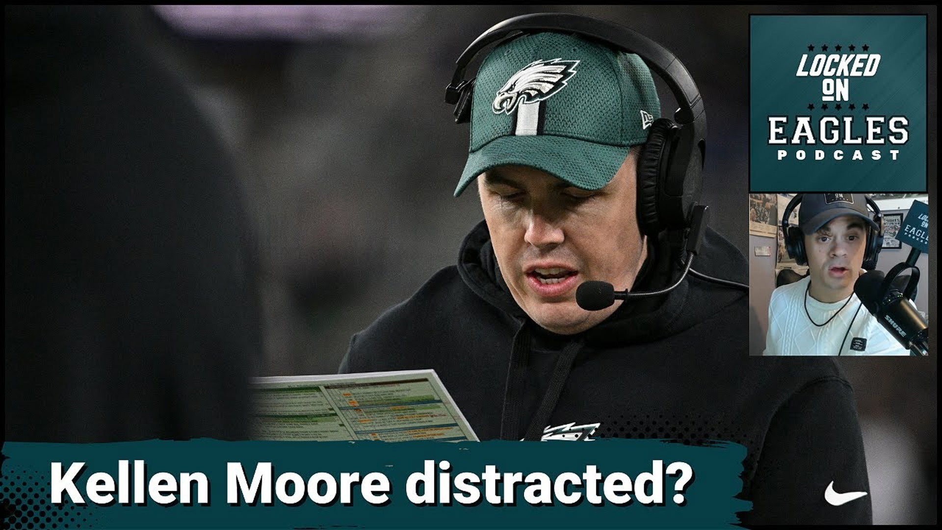Kellen Moore DISTRACTED with coaching interviews before Philadelphia ...