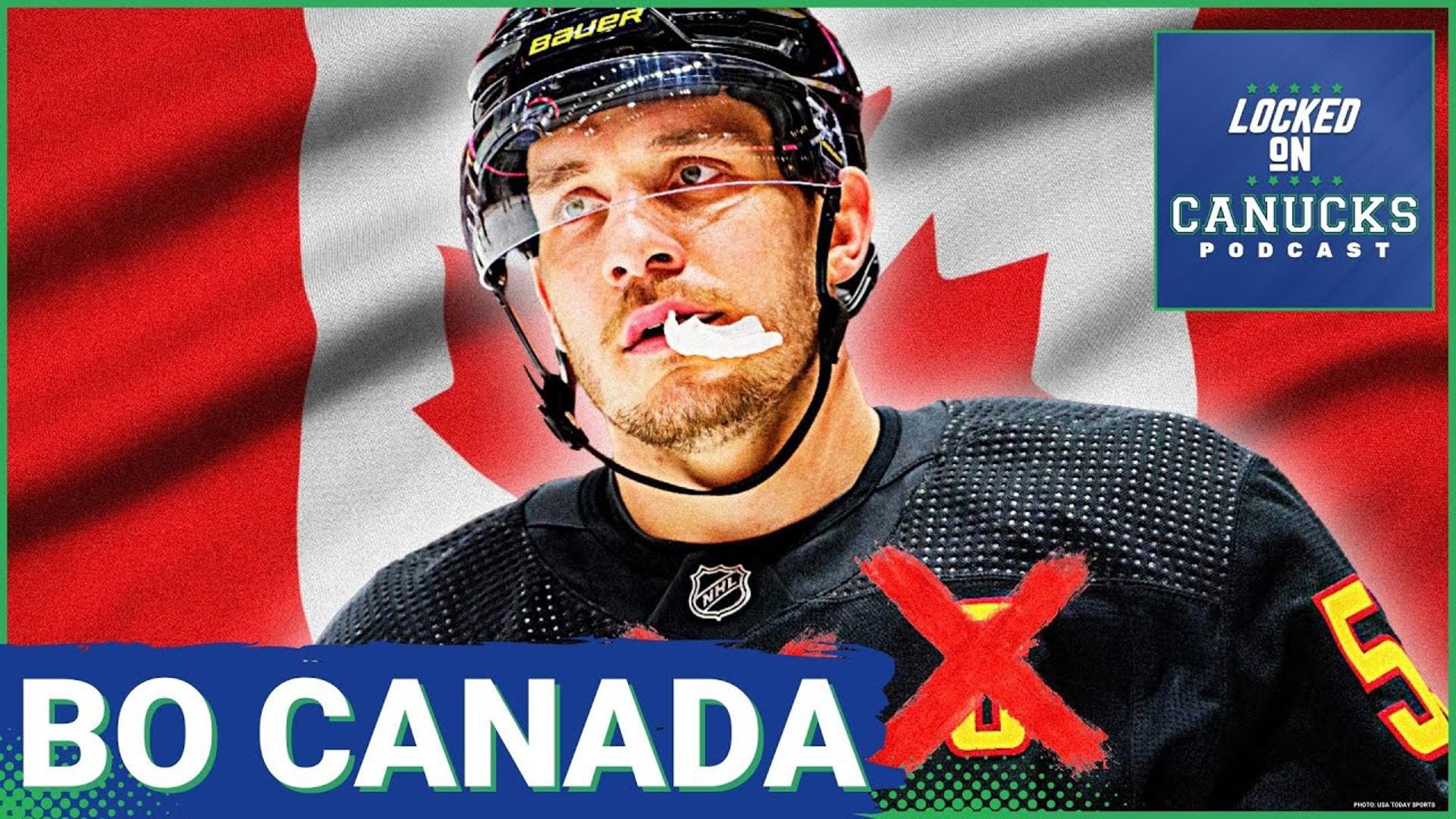Bo Horvat couldn't make team Vancouver Canucks but made Team Canada ...