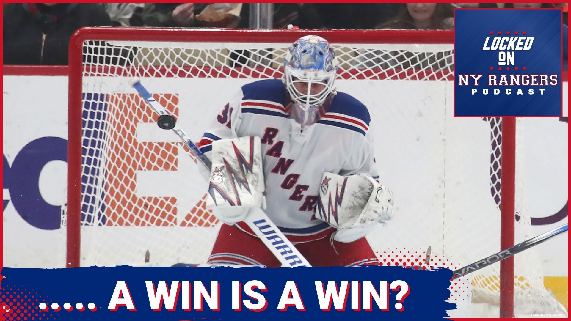 Igor Shesterkin CARRIES the (mostly) lifeless Rangers to a 5-3 win over ...