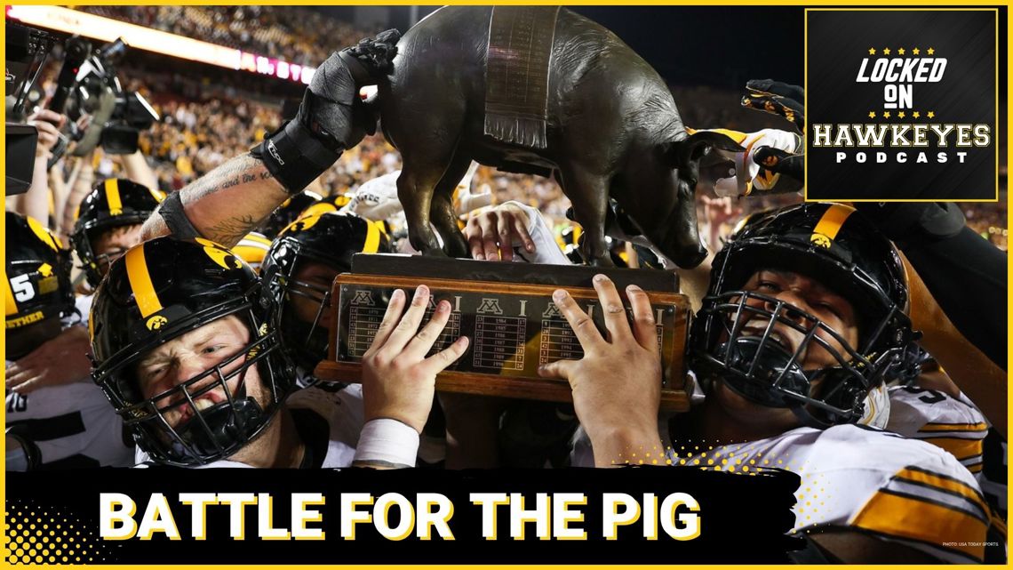 Hawkeyes and Gophers Clash in EPIC Battle for Floyd of Rosedale ...