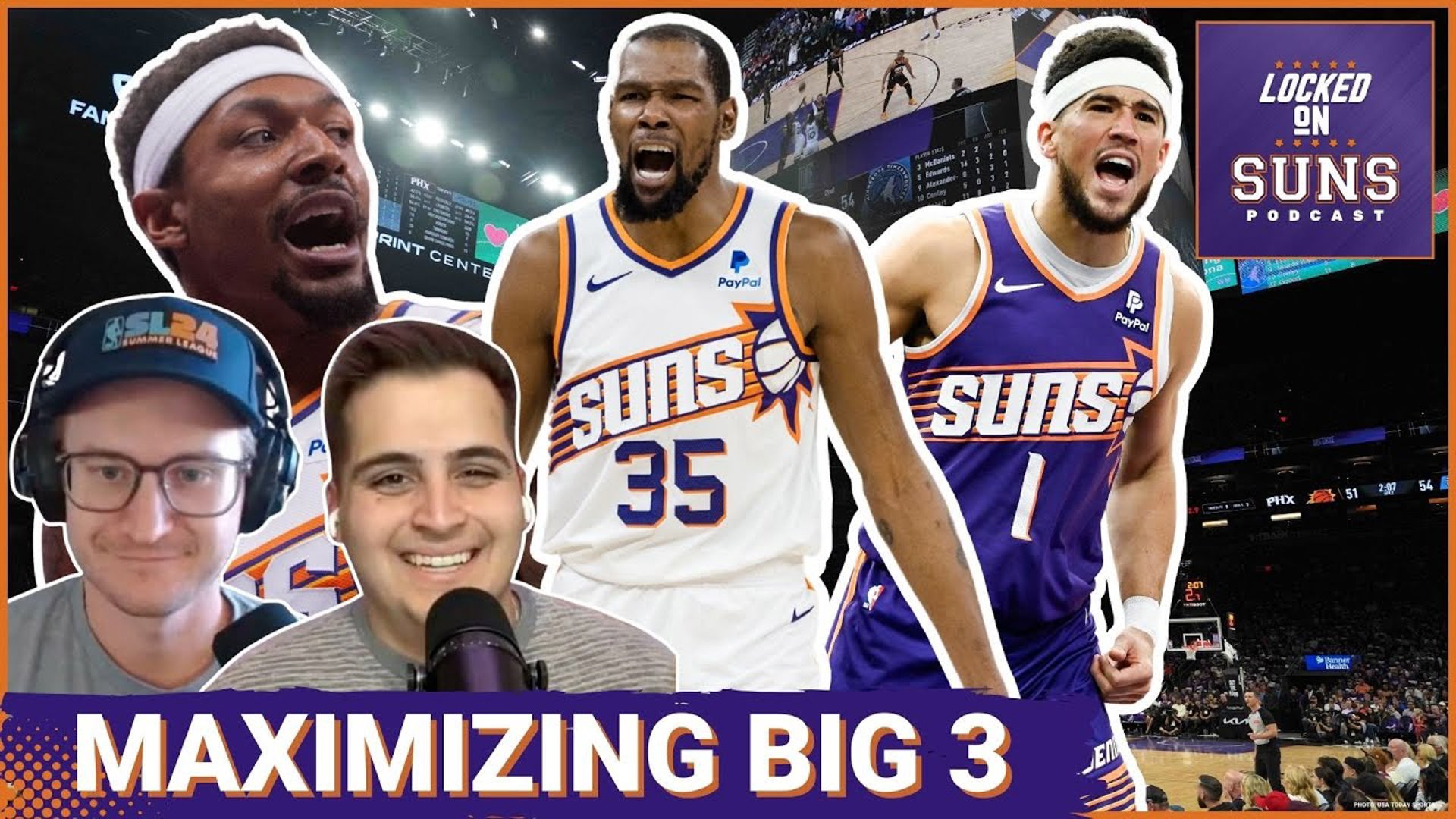 How Will the Phoenix Suns Maximize Kevin Durant, Devin Booker & Bradley ...