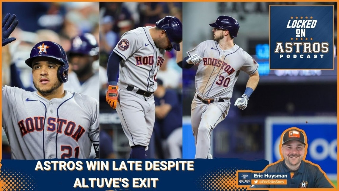 Astros win as Jose Altuve exits with injury | kcentv.com